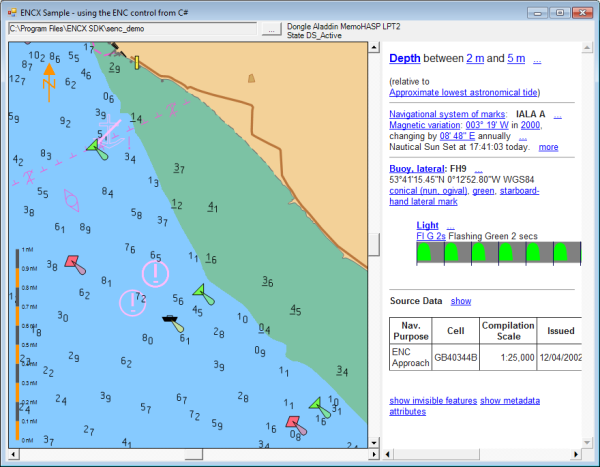 ENCX SDK - ENC Features At Point